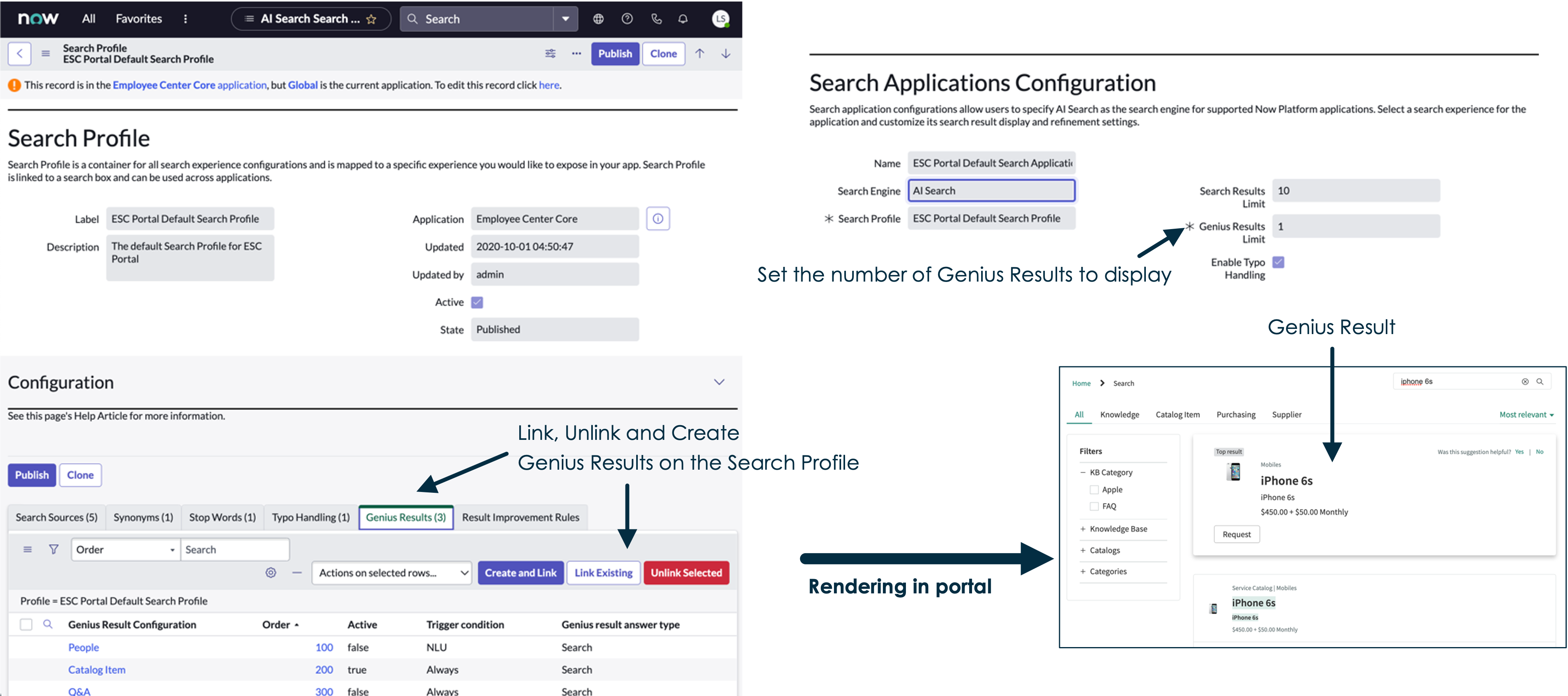 Drive Action with Genius Results in AI Search - ServiceNow Community